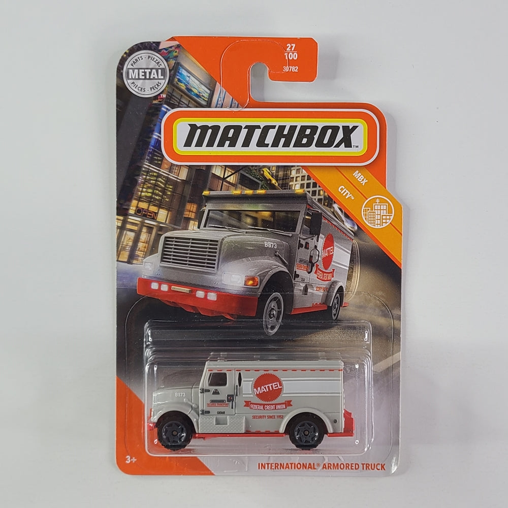 Matchbox - International Armored Truck (Grey) – Throwback Collectibles