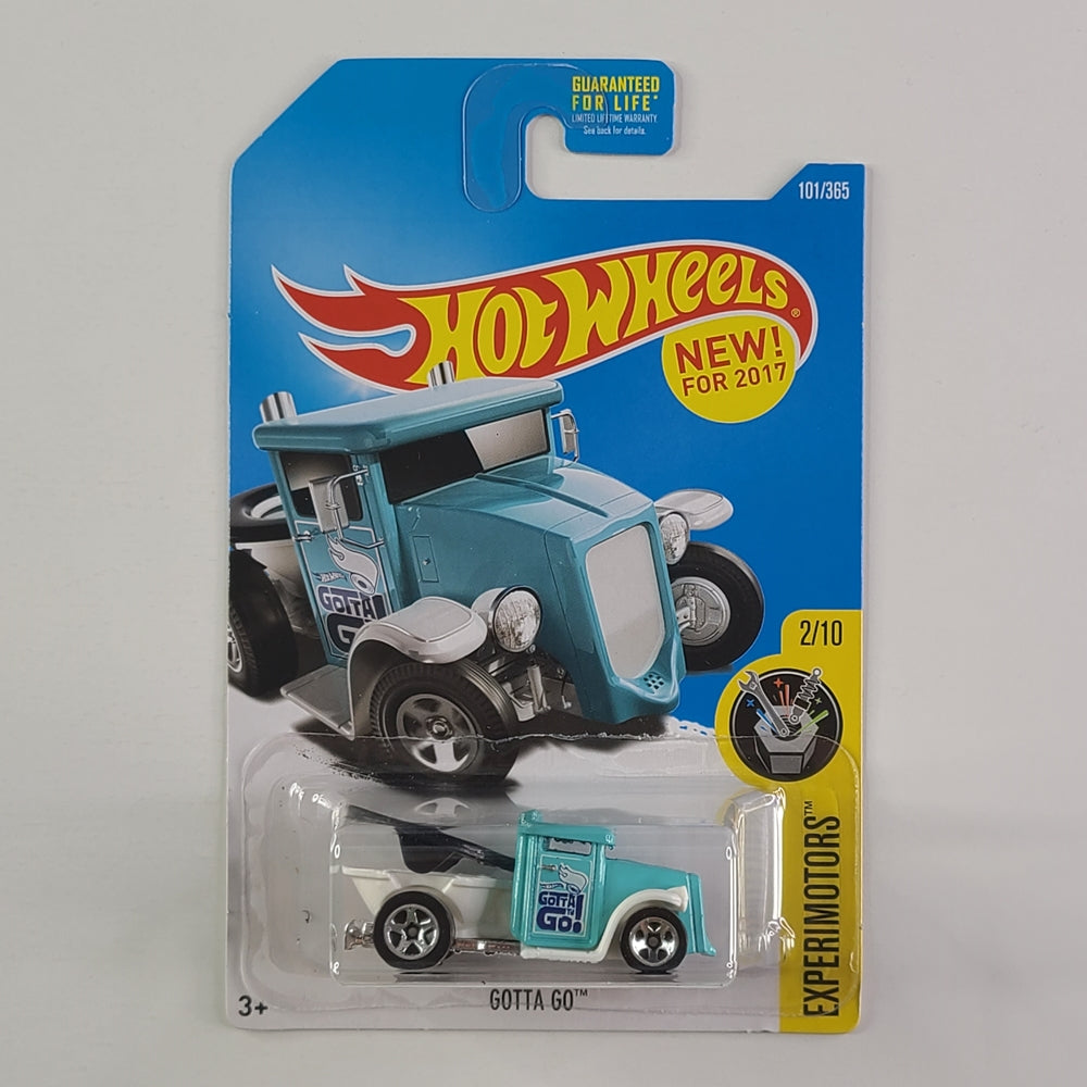 Hot Wheels - Gotta Go (Turquoise) – Throwback Collectibles